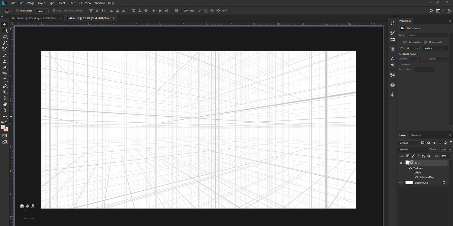 How to creating 360 Virtual Reality (VR) Illustration with Adobe ...